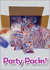 Mardi Gras Throw Beads from Beads by the Dozen, New Orleans